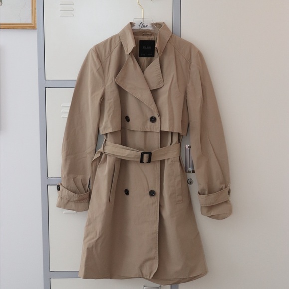 Zara | Jackets & Coats | Zara Basic Classic Trench Coat | Poshmark